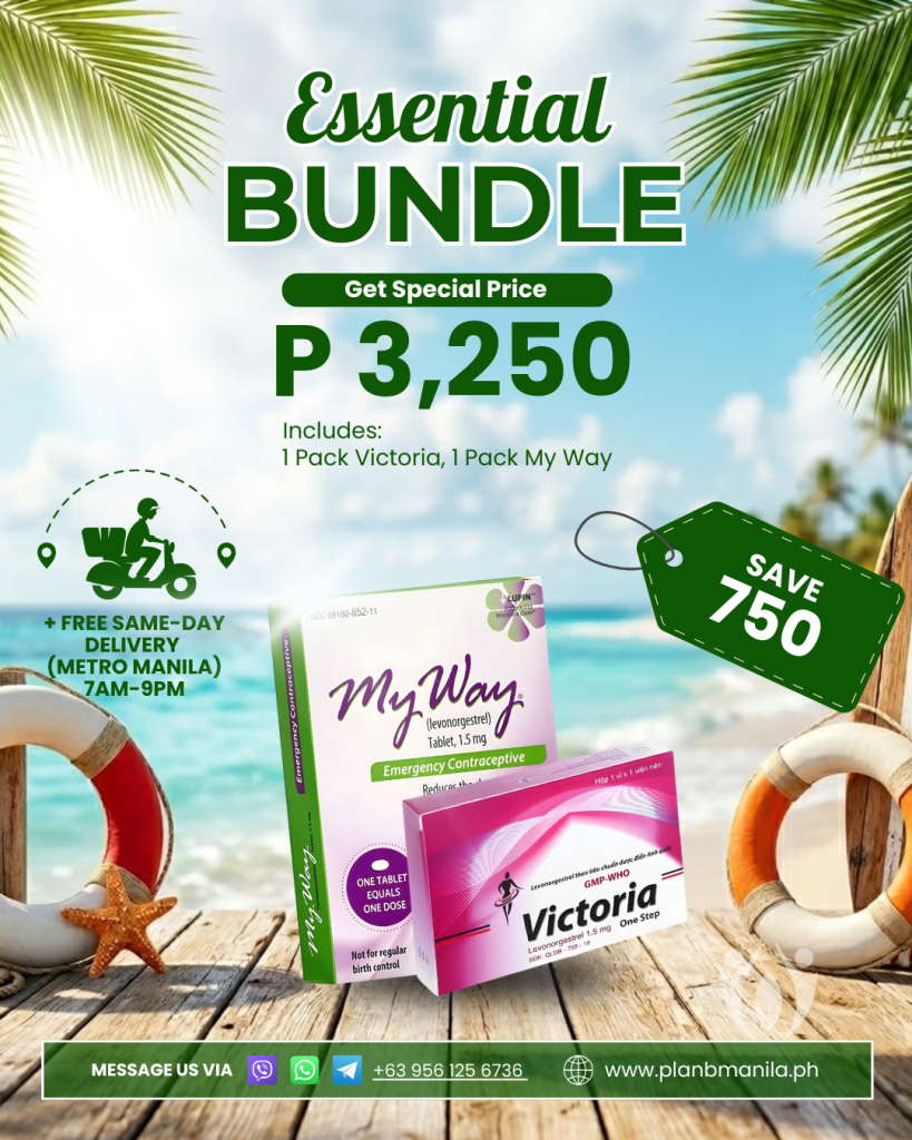 Essential Bundle (1 Victoria + 1 My Way) - PlanB Manila